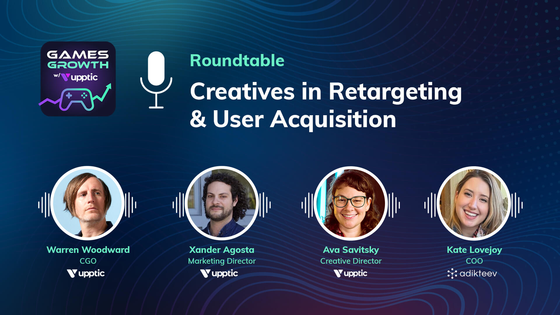 Creatives in Retargeting and User Acquisition (Adikteev) – Games Growth with Upptic - Upptic
